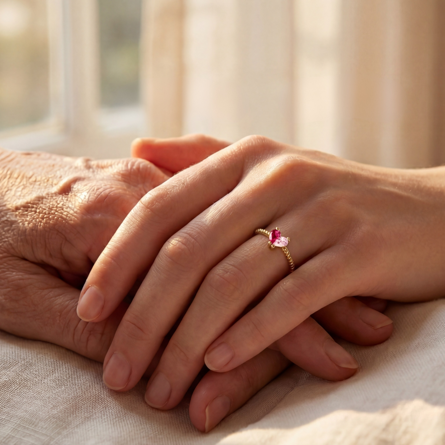 Two Birthstones. One Heart. A Bond That Never Breaks.